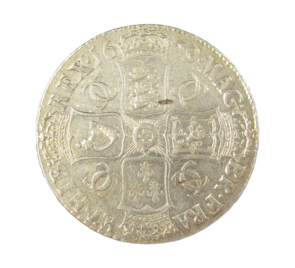 Charles II 1669 Crown - VF – Coopers Coins