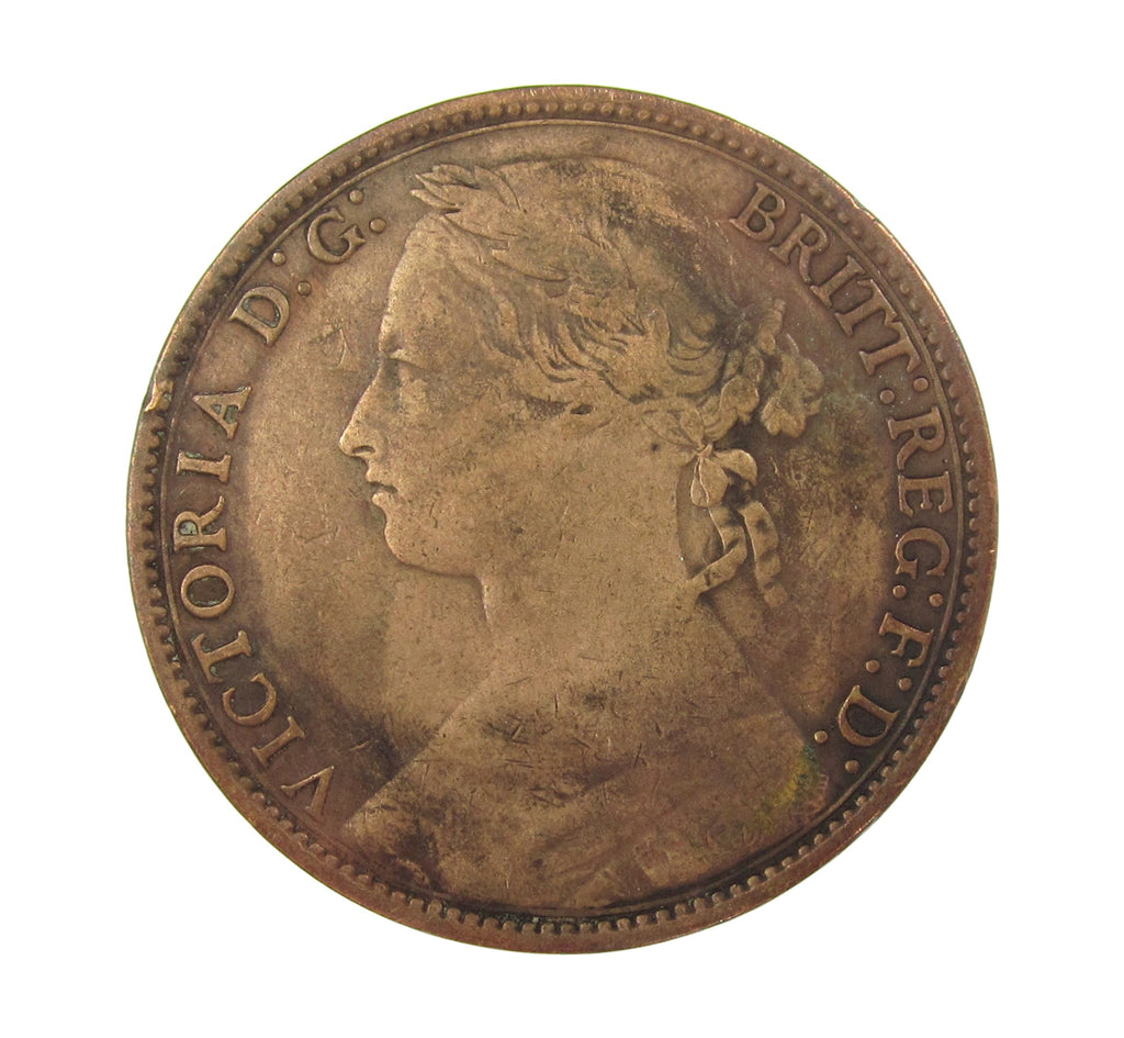 Victoria 1879 Penny - F98 Narrow Date - Fine – Coopers Coins