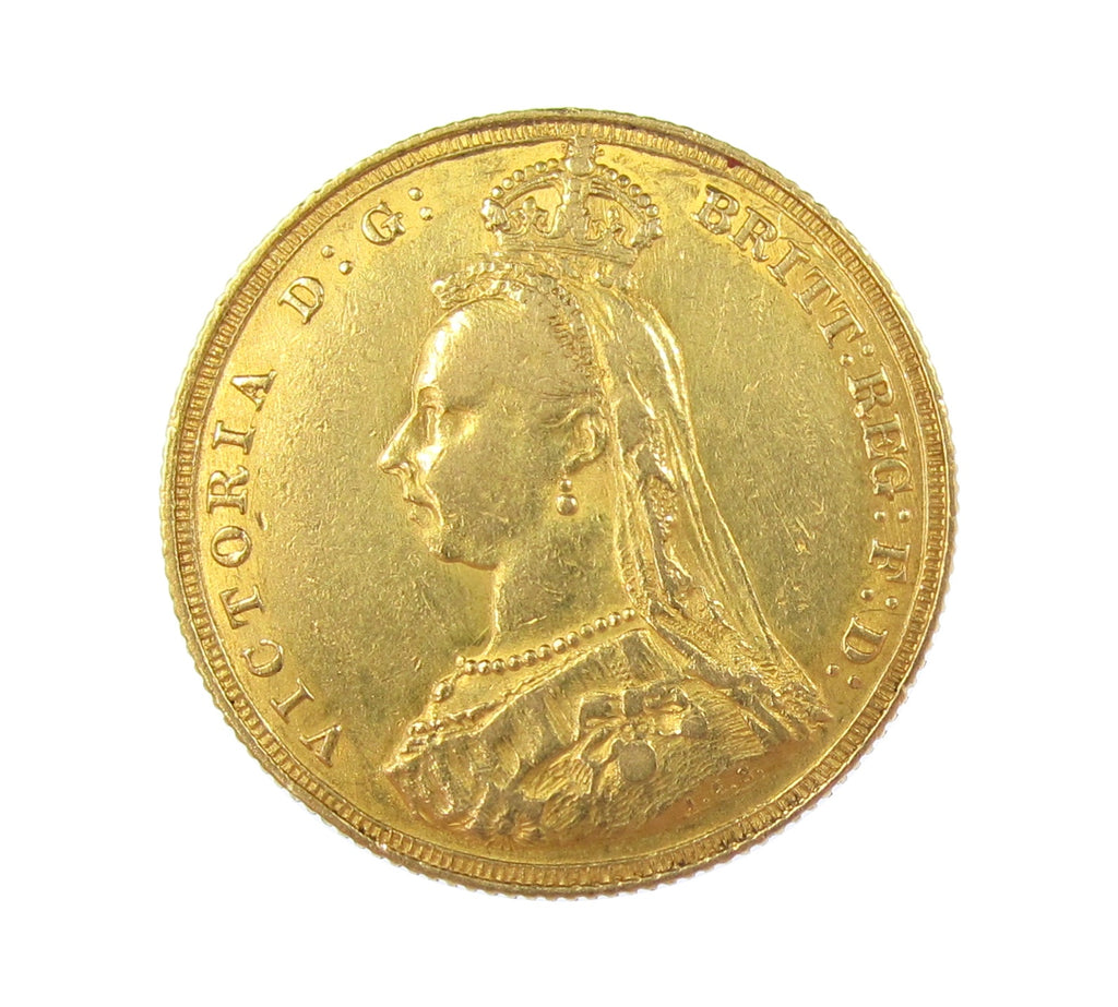 Victoria 1887 Gold Sovereign - GVF – Coopers Coins