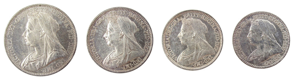 Victoria 1897 Full Maundy Set – Coopers Coins