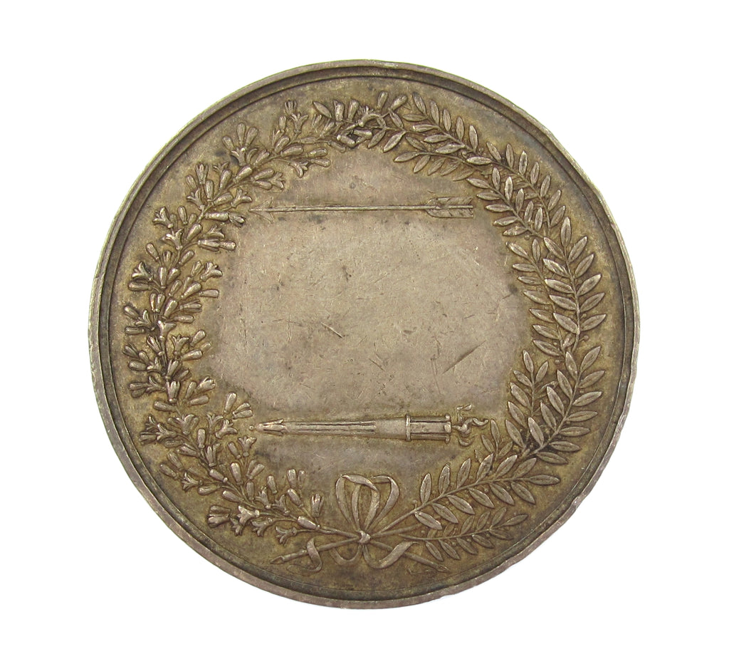 France 1820 Silver Marriage Medal 41mm - By Andrieu & Denon – Coopers Coins
