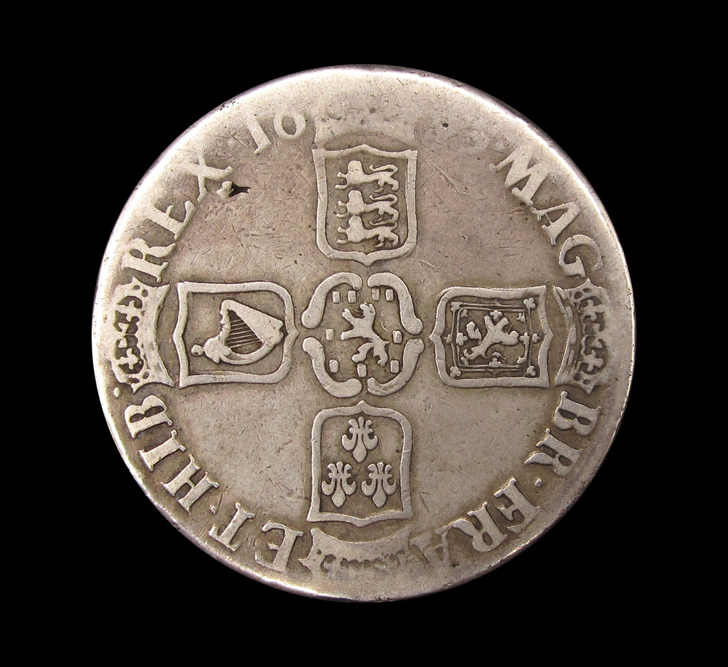 William III 1695 Crown - VG – Coopers Coins