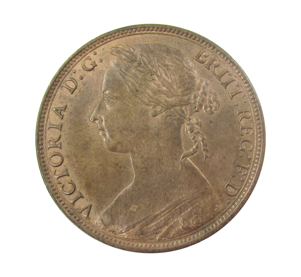 Victoria 1883 Penny - A/UNC – Coopers Coins