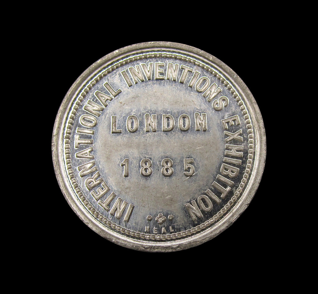 1885 International Inventions & Music Exhibition 33mm Medal – Coopers Coins