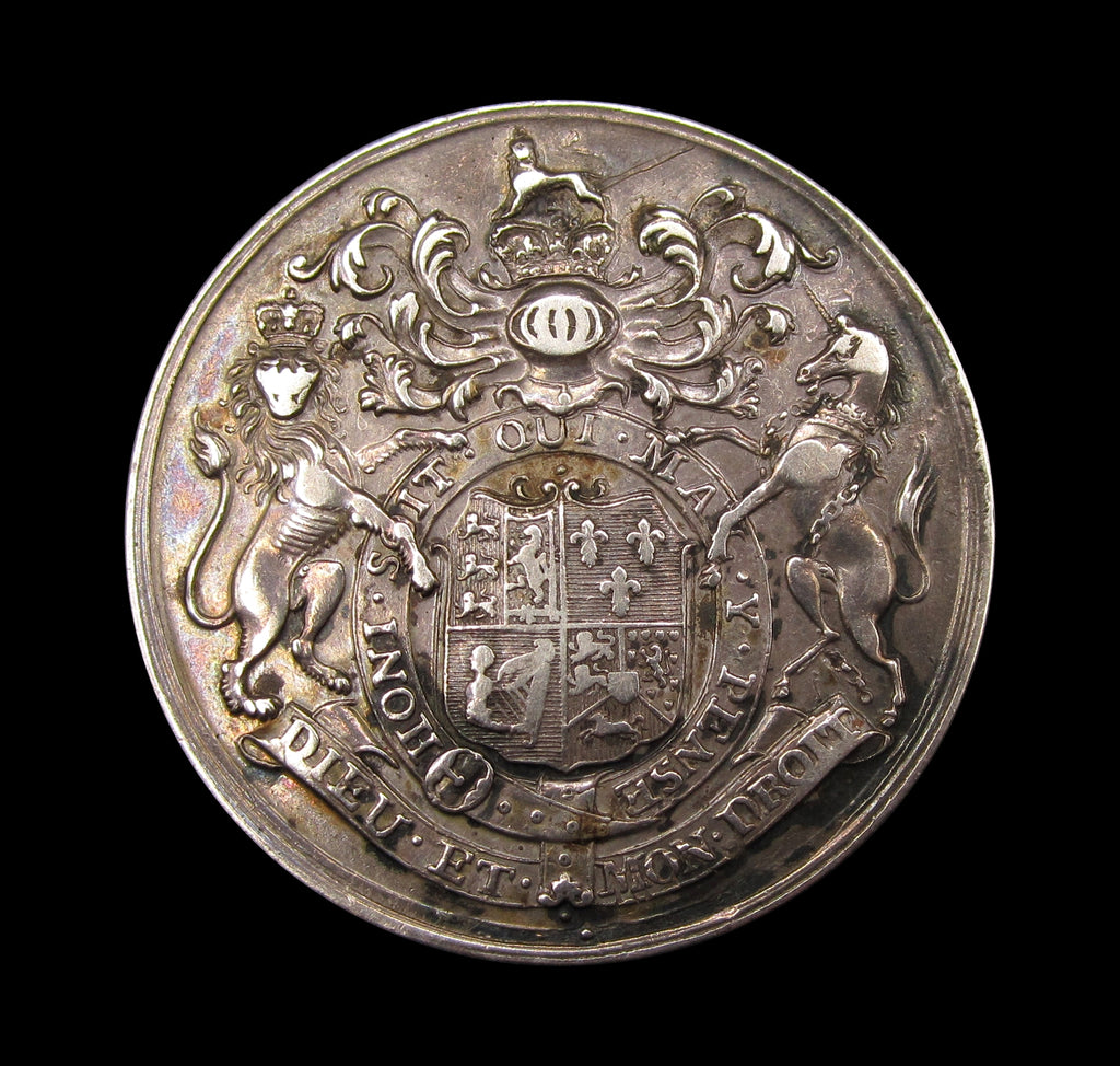c.1760-1800 Stock Brokers Pass Silver Medal - Naylor Type 4b – Coopers ...