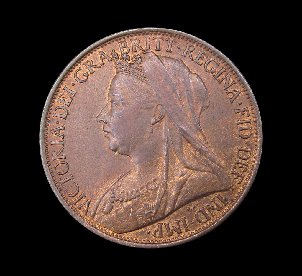 Victoria 1900 Penny - GEF – Coopers Coins