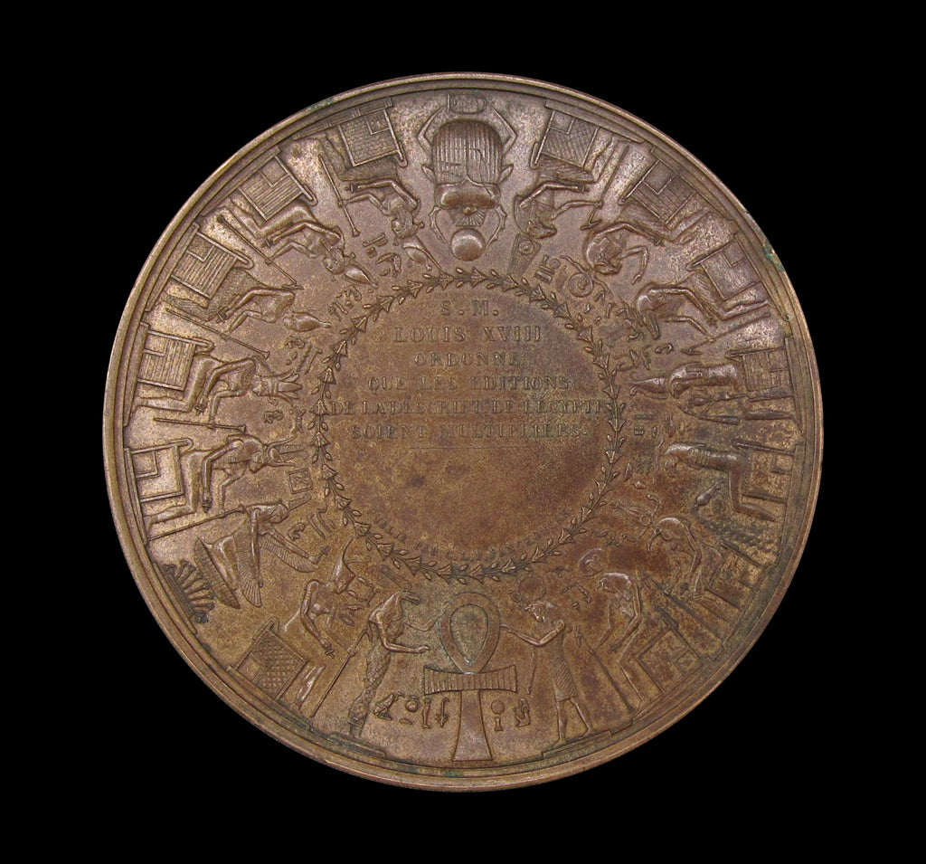 France 1798 Napoleon Expedition To Egypt 68mm Medal - By Barre ...