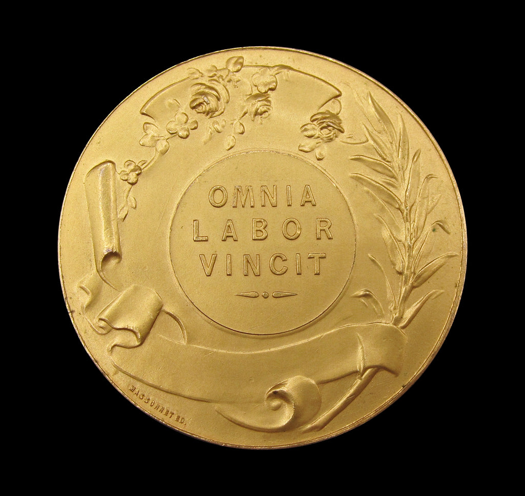 1905 Colonial & Indian Exhibition Crystal Palace 51mm Medal - By Masso ...