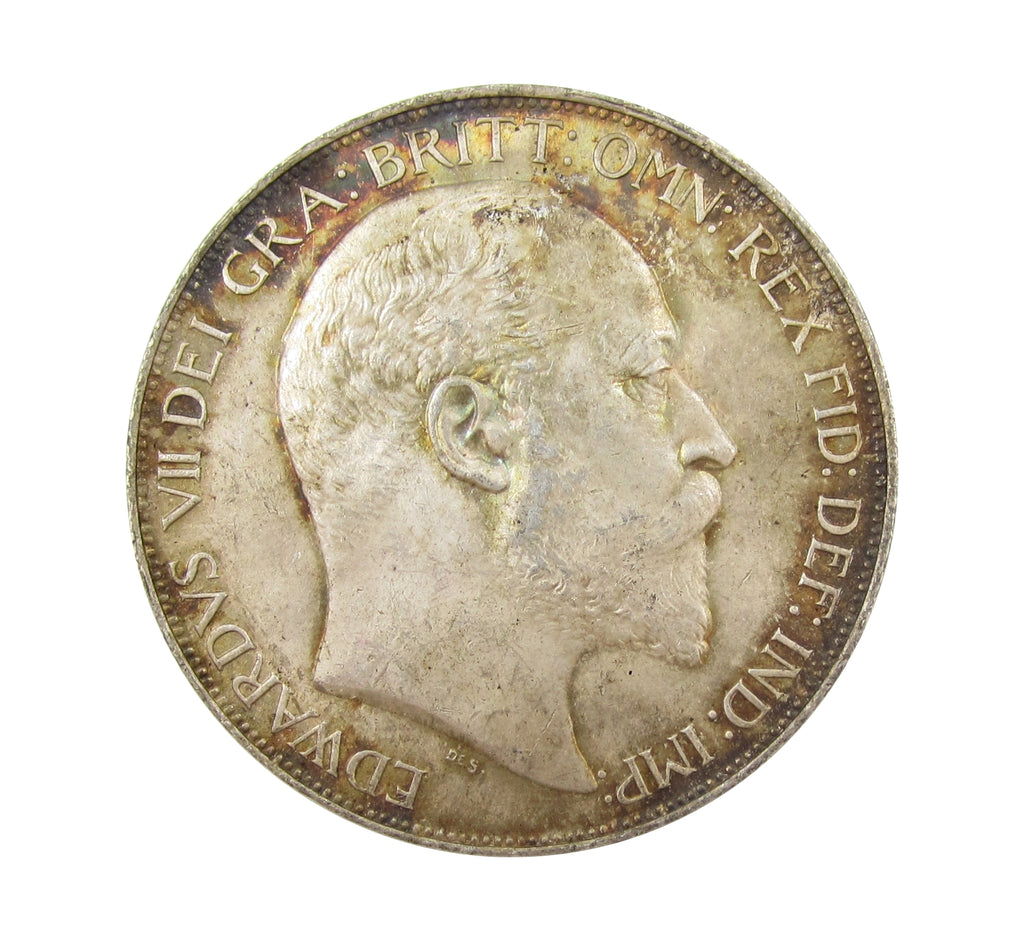 Edward VII 1902 Crown - GEF – Coopers Coins