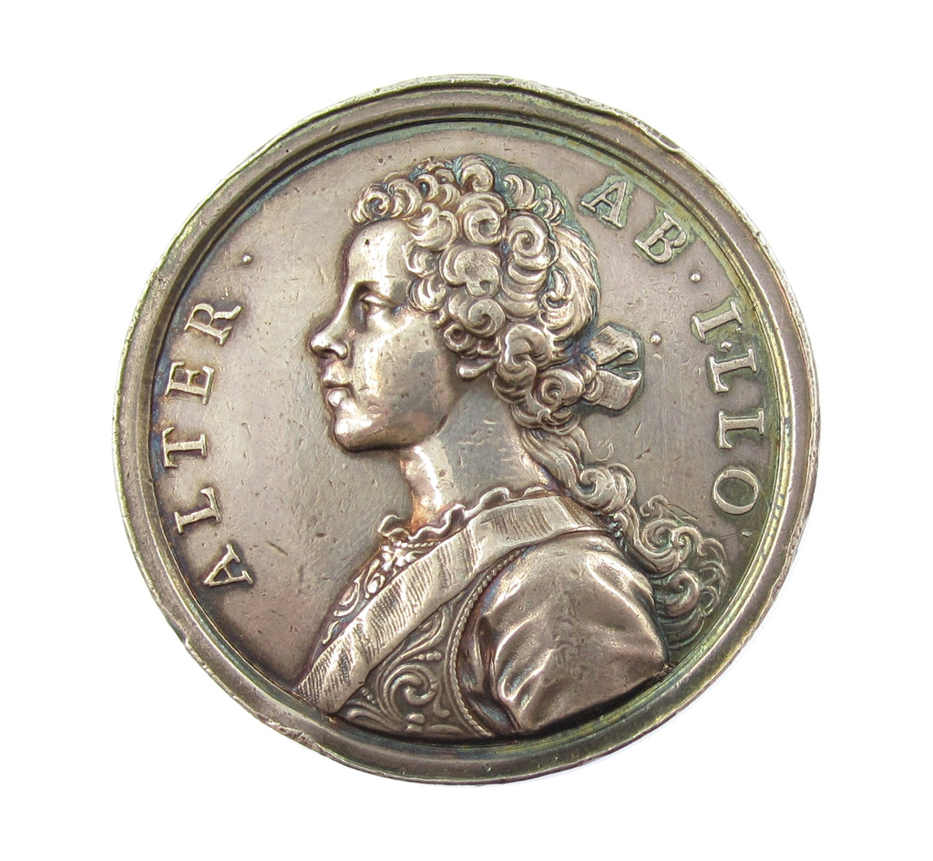 1731 Prince Charles Legitimacy Of Jacobite Succession 41mm Silver Meda ...