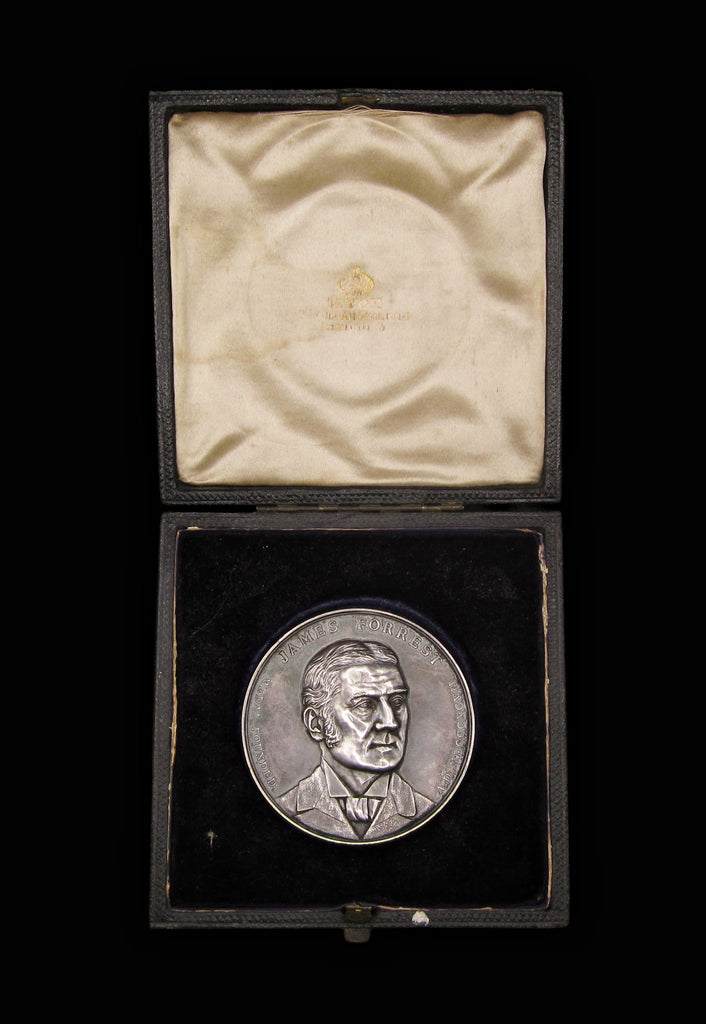 1909-1910 Institution of Civil Engineers James Forrest 57mm Silver Med ...