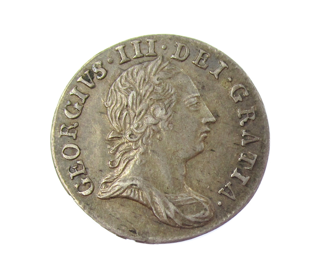 George III 1763 Maundy Threepence - NEF – Coopers Coins