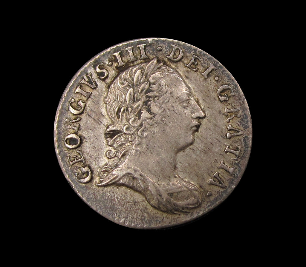 George III 1762 Maundy Threepence - VF – Coopers Coins