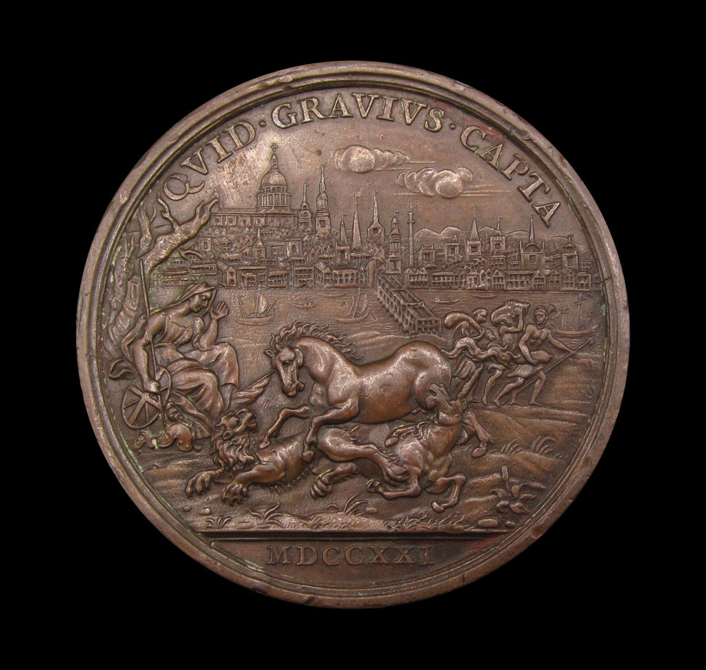 1721 Prince James III The Only Safeguard 50mm Medal - By Hamerani ...