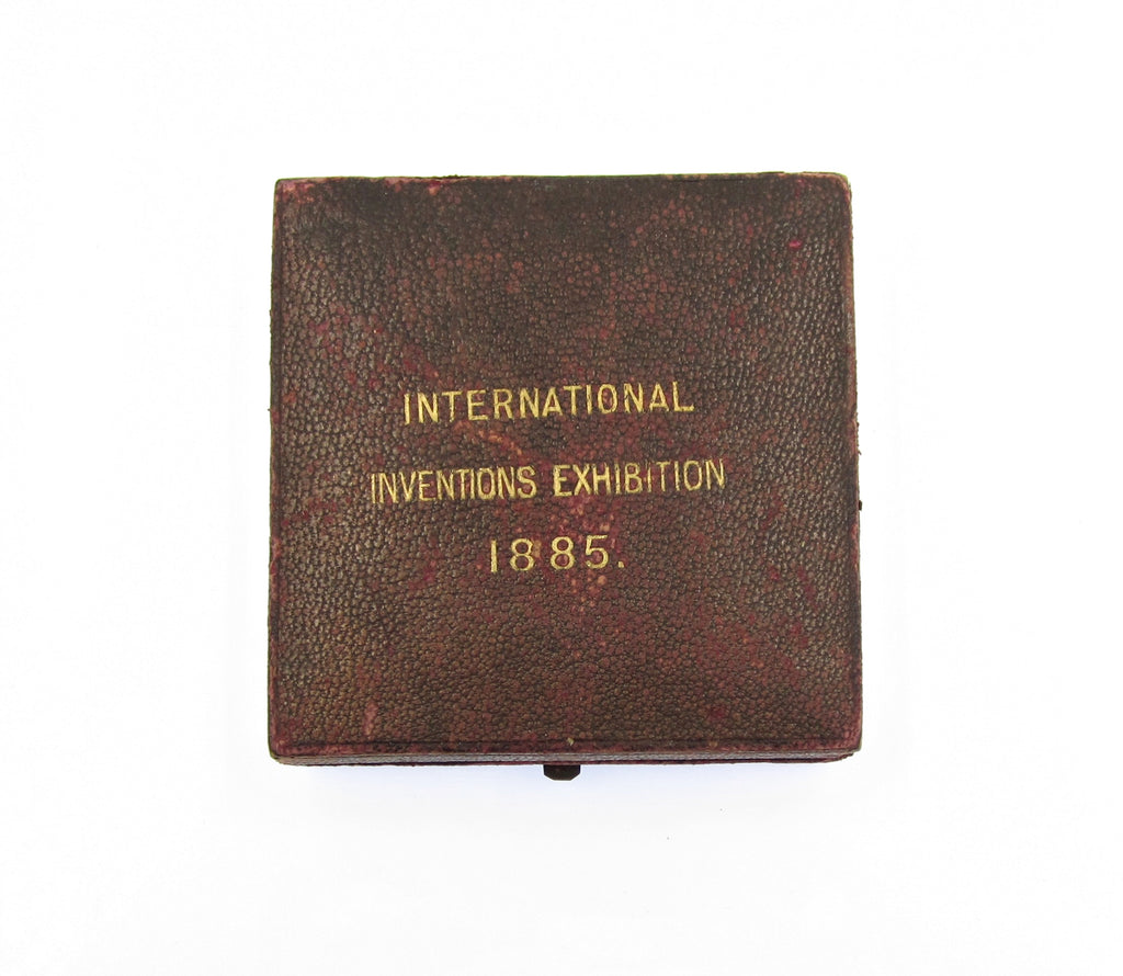 1885 International Inventions Exhibition 45mm Silver Medal By Wyon - C ...