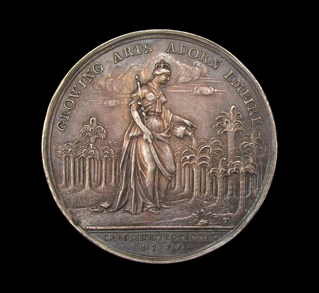 1736 Jernegan's Lottery 39mm Silver Medal - By Tanner – Coopers Coins