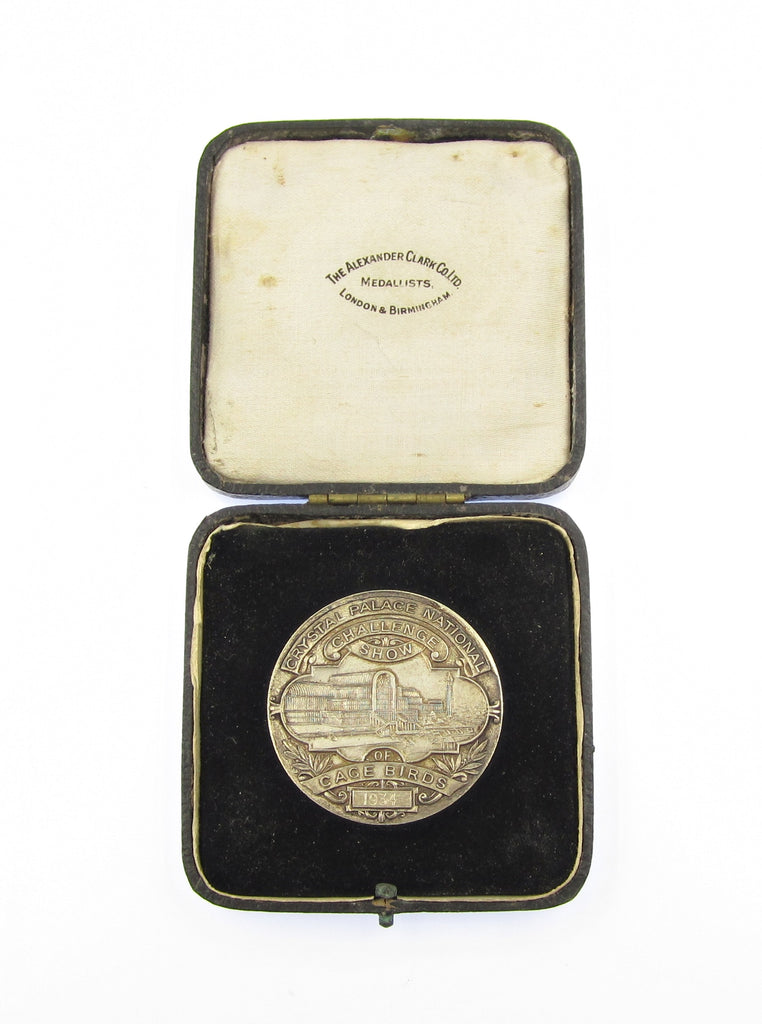 1934 Crystal Palace National Challenge Show Of Cage Birds Silver Medal ...