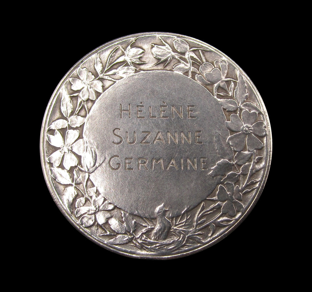 France c.1895 'Maternite' 37mm Silver Medal - By Roty – Coopers Coins
