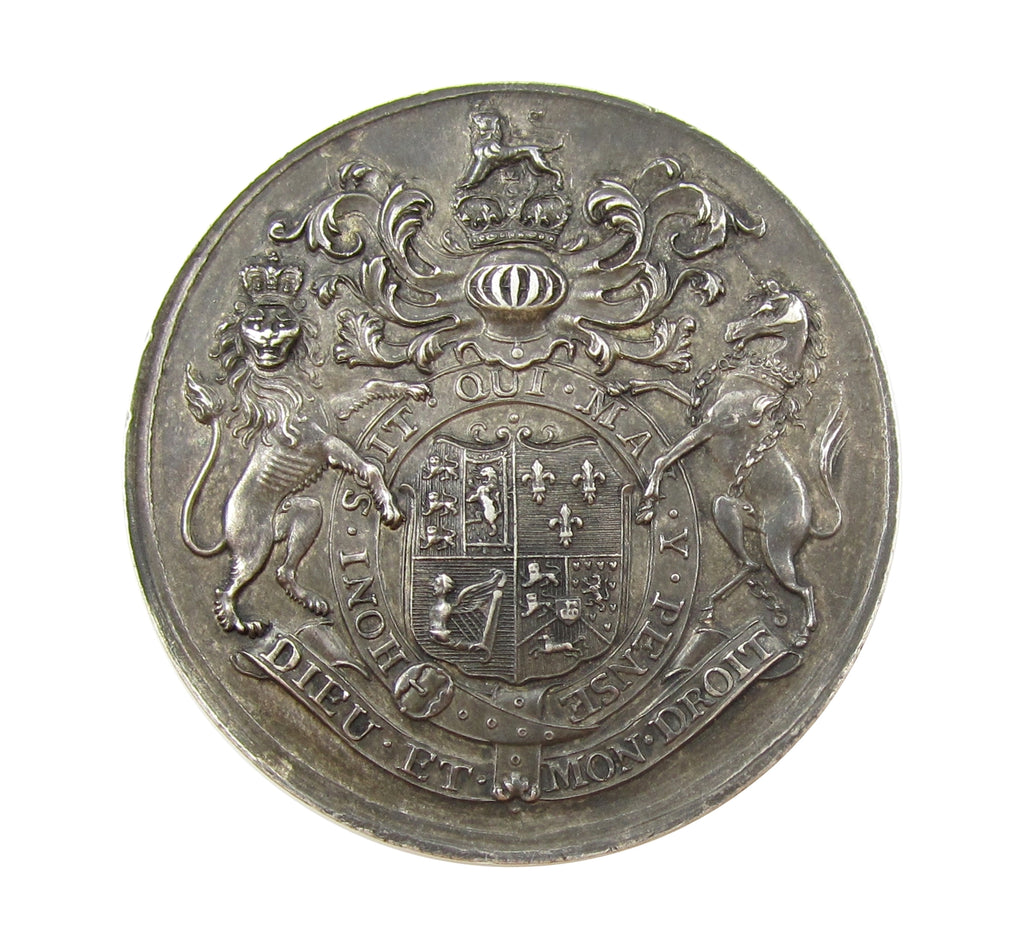 c.1760-1800 Stock Brokers Pass Silver Medal - Naylor Type 4b – Coopers ...