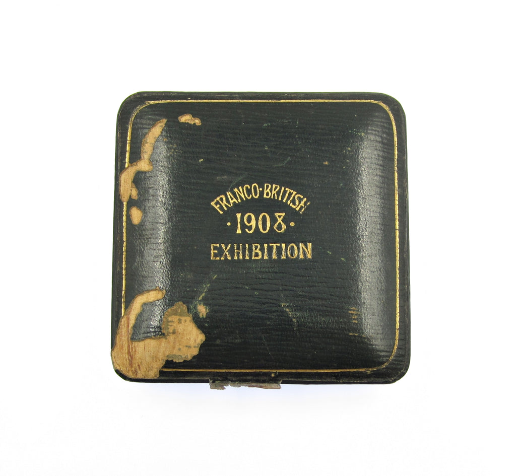1908 Franco-British Exhibition London 63mm Gilt Medal - By Bowcher ...