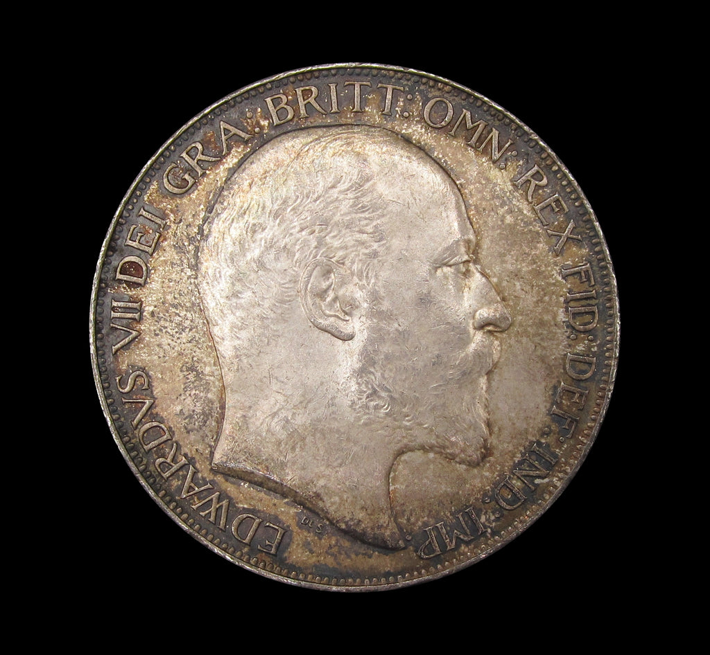 Edward VII 1902 Crown - GEF – Coopers Coins