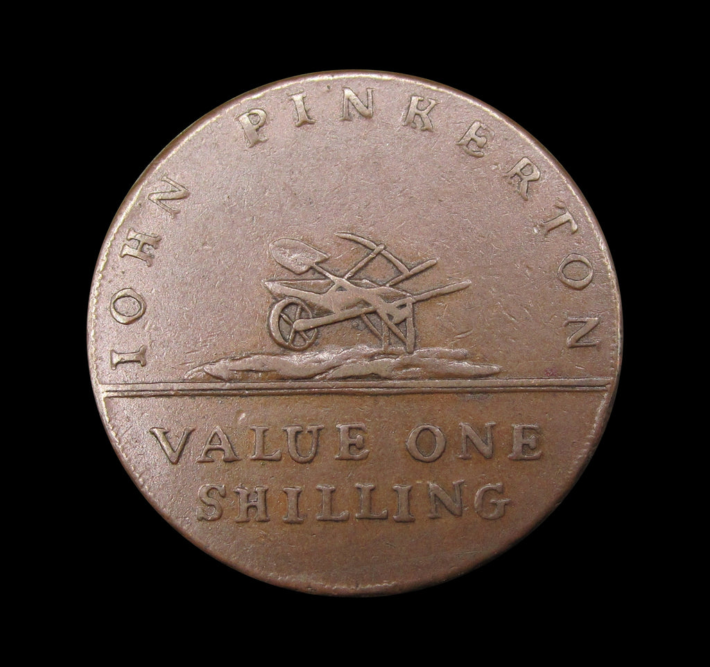 1789 Basingstoke Canal John Pinkerton One Shilling Token - DH1 ...