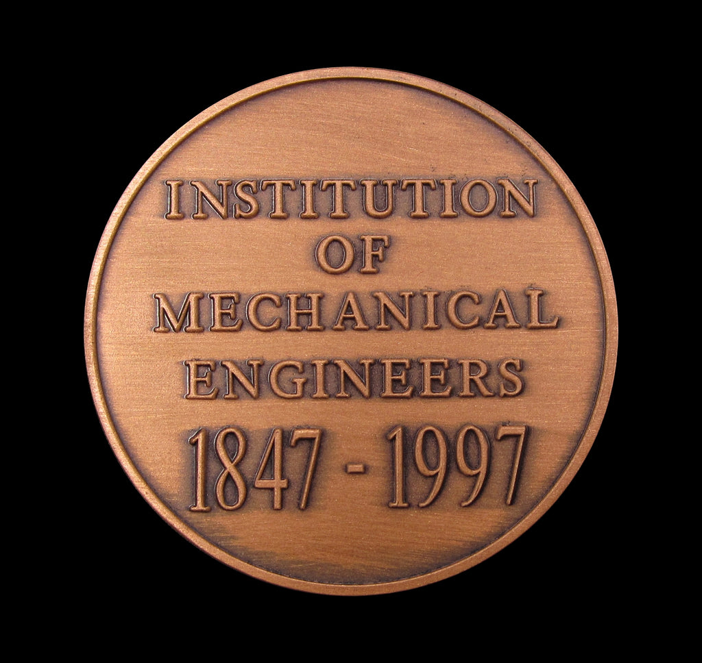 1997 Institute of Mechanical Engineers 150th Anniversary 39mm Medal ...