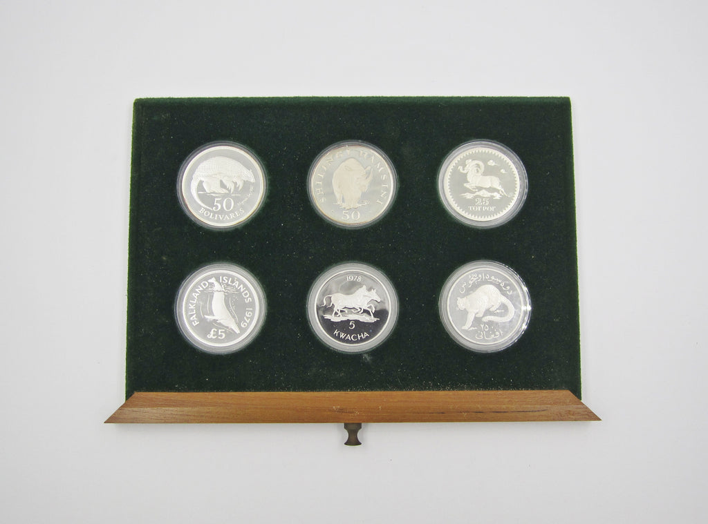1974-1979 WWF Wildlife Conservation 48 Coin Silver Proof Set – Coopers ...