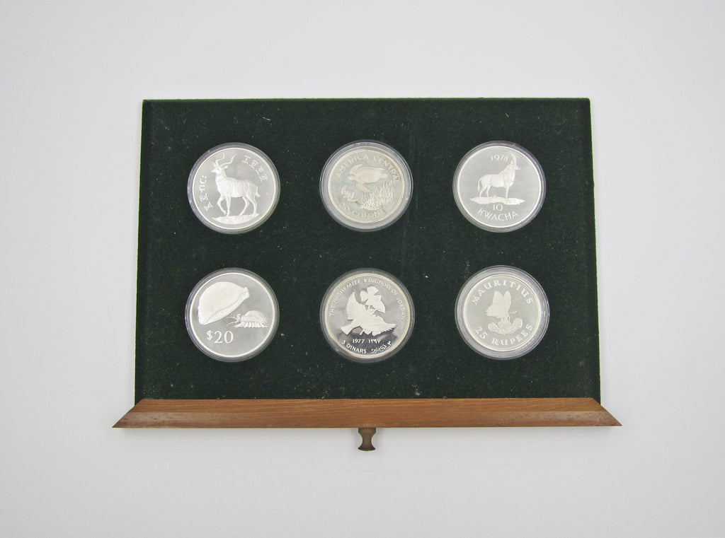 1974-1979 WWF Wildlife Conservation 48 Coin Silver Proof Set – Coopers ...