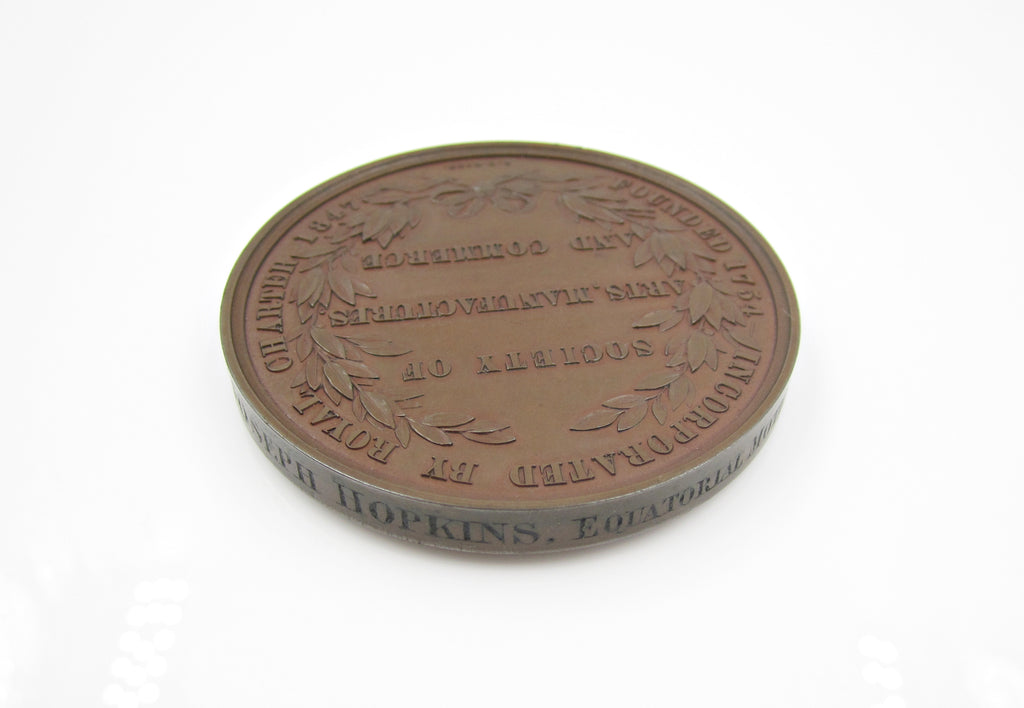 1847 Prince Albert Society Of Arts Prize Medal 56mm - By Wyon – Coopers ...