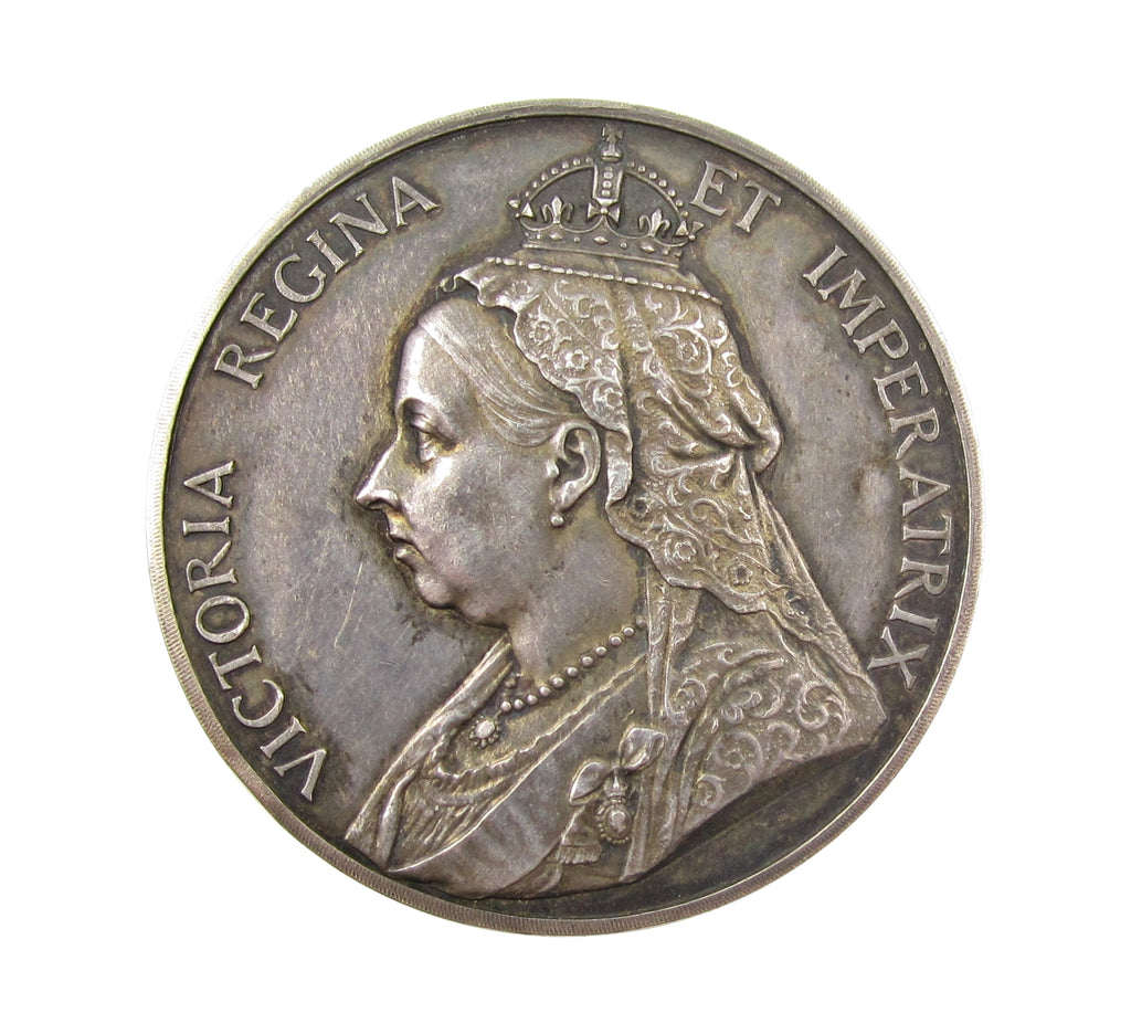 1897 Victoria Diamond Jubilee 39mm Silver Medal - By The Mint – Coopers ...