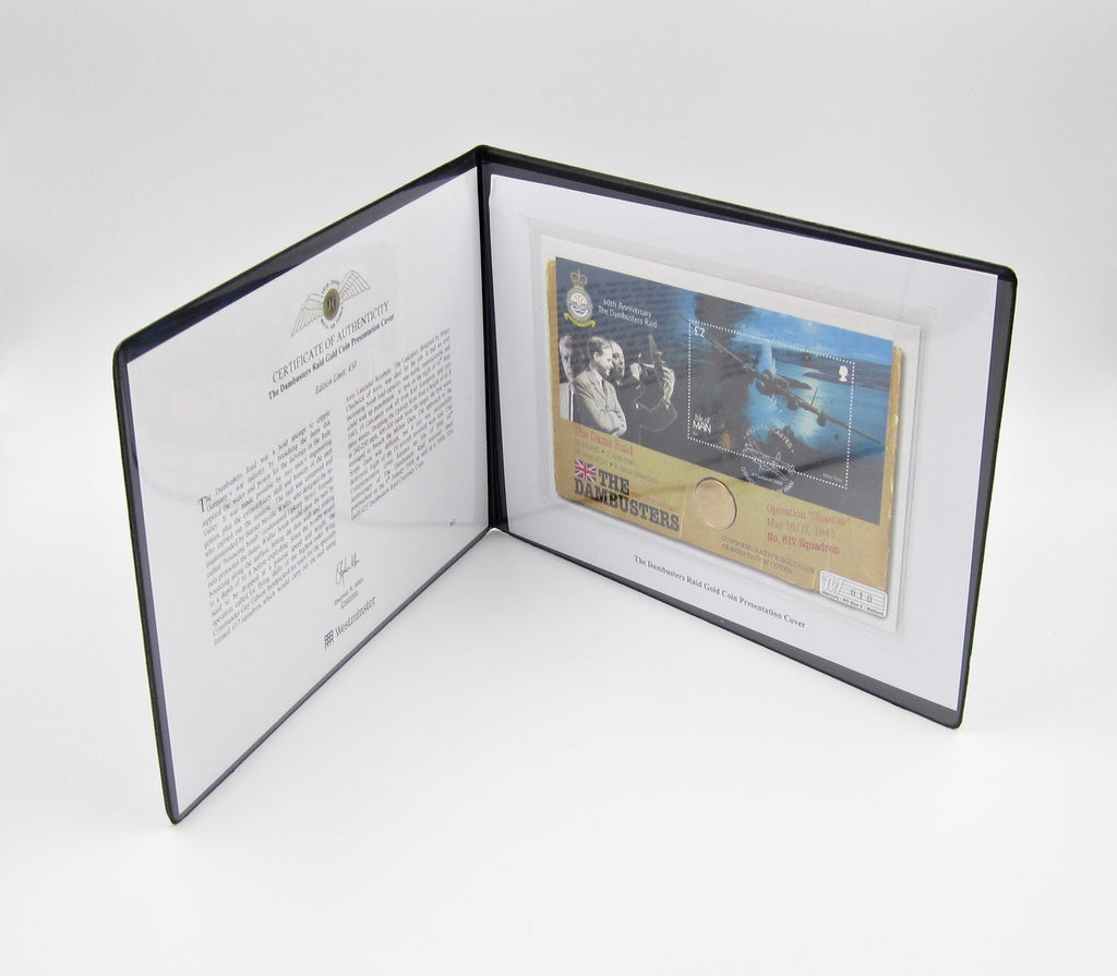 Guernsey 2008 The Dambusters Raid Gold Proof £25 – Coopers Coins