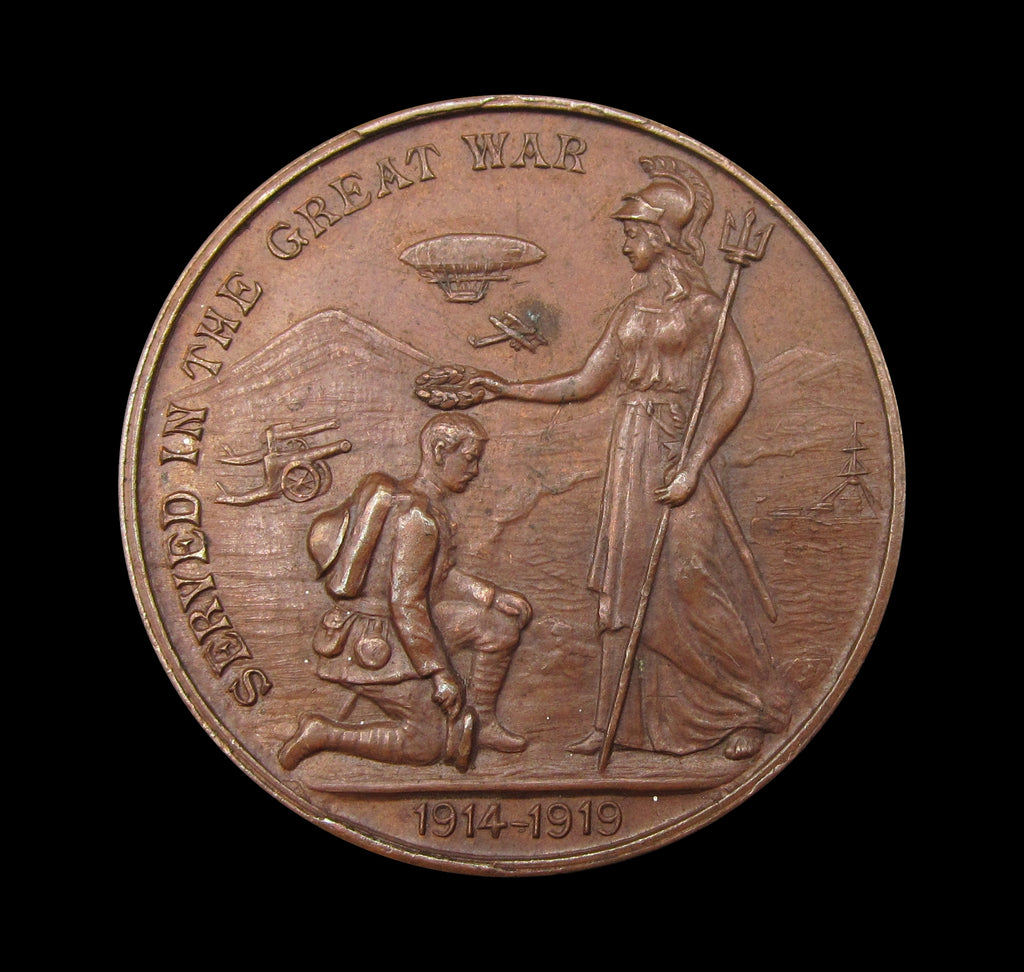 1919 Great War 'Token of Lincoln's Gratitude' 36mm Medal – Coopers Coins