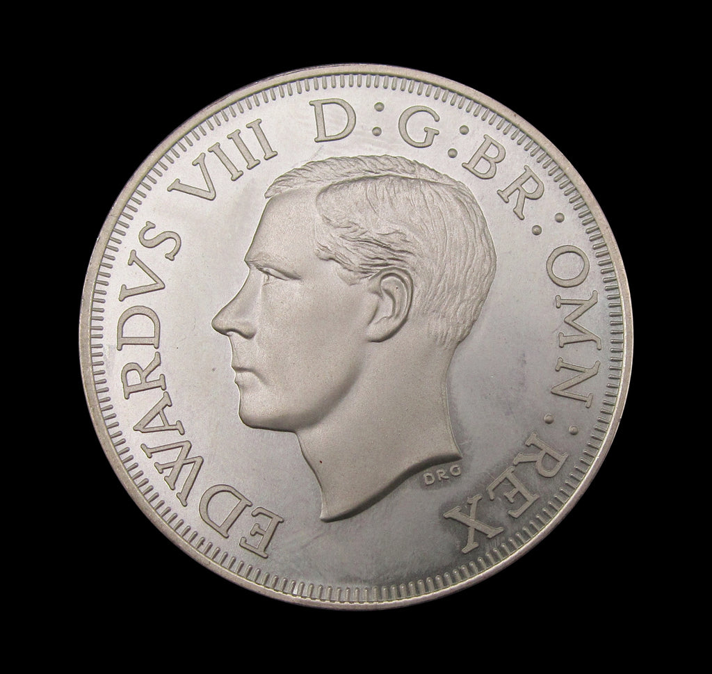 Edward VIII 1937 Silver Fantasy Wreath Pattern Crown - UNC – Coopers Coins