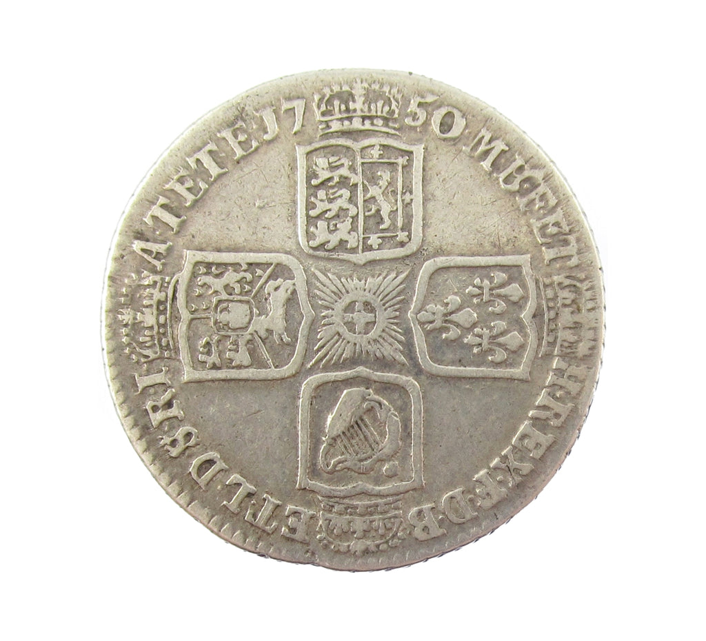 George II 1750/46 Shilling - Fine – Coopers Coins