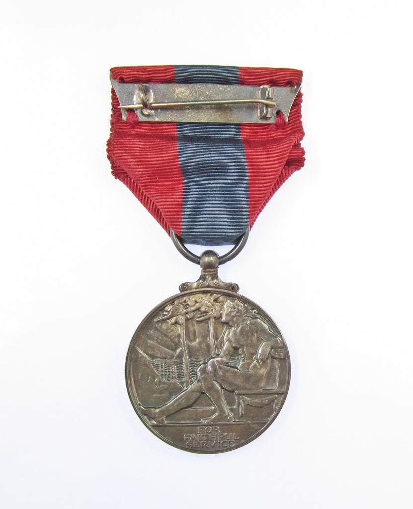 George VI Faithful Service Medal - Cased – Coopers Coins