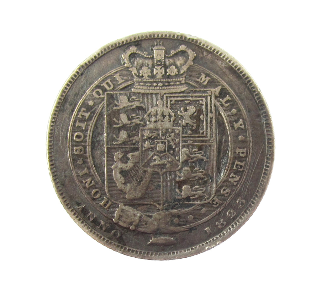 George IV 1823 Shilling - Fine – Coopers Coins