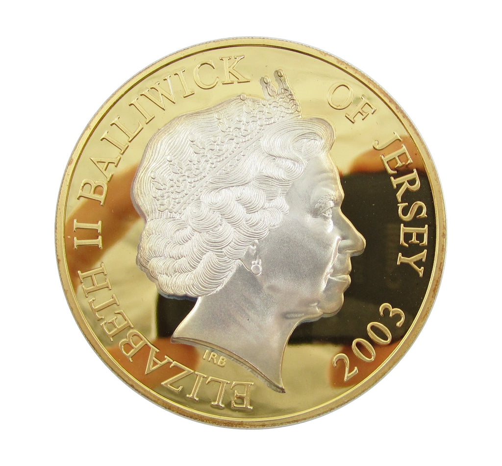 Jersey 2000 Coronation Silver Proof £10 Ten Pound – Coopers Coins