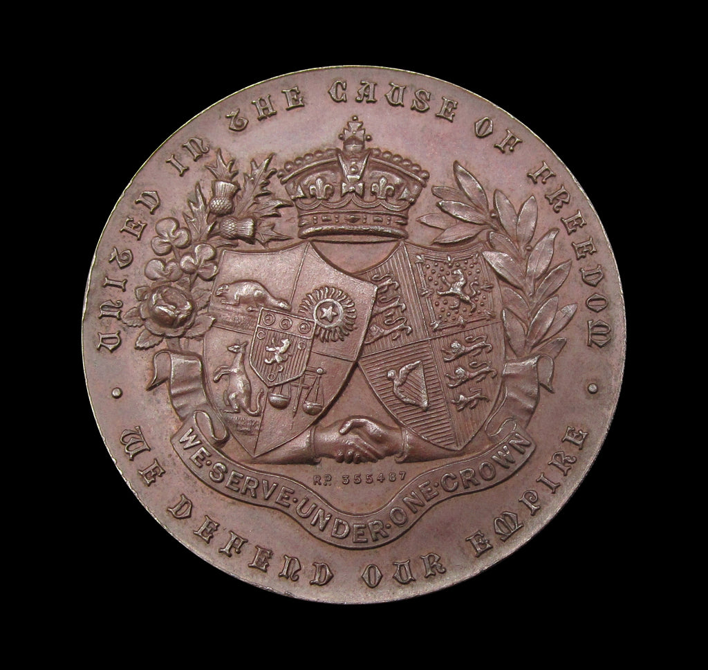 1900 South African War Transvaal Souvenir 38mm Bronze Medal - By Fenwi ...
