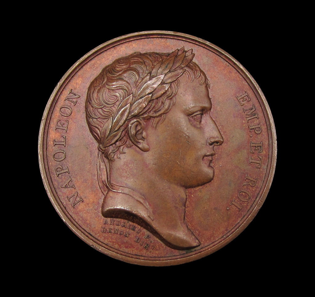 France 1806 Napoleon Confederation of the Rhine 41mm Medal - By Andrie ...