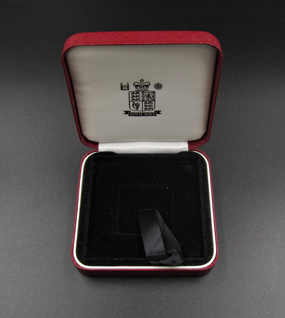 Royal Mint Maundy Money Red Hard Case For Plastic Holder – Coopers Coins