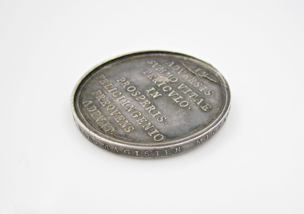 1681 Sir Samuel Morland 33mm Silver Medal - By Roettier – Coopers Coins