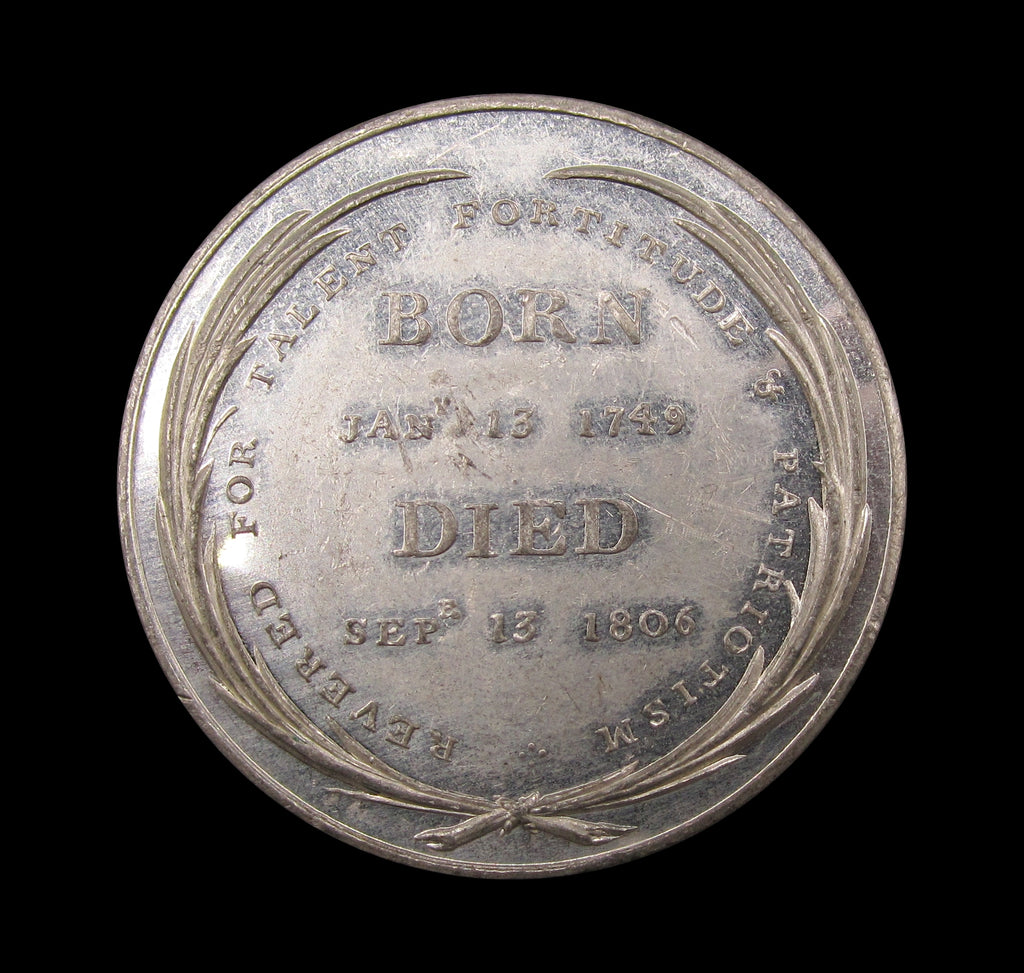 1806 Death Of Charles James Fox 39mm Medal - By Westwood – Coopers Coins