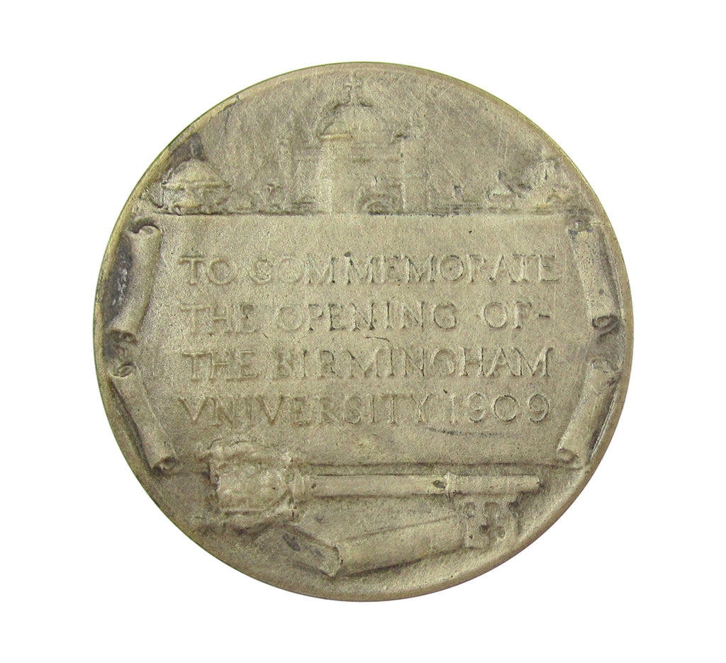 1909 Opening Of Birmingham University 35mm Silver Medal - By Frampton ...