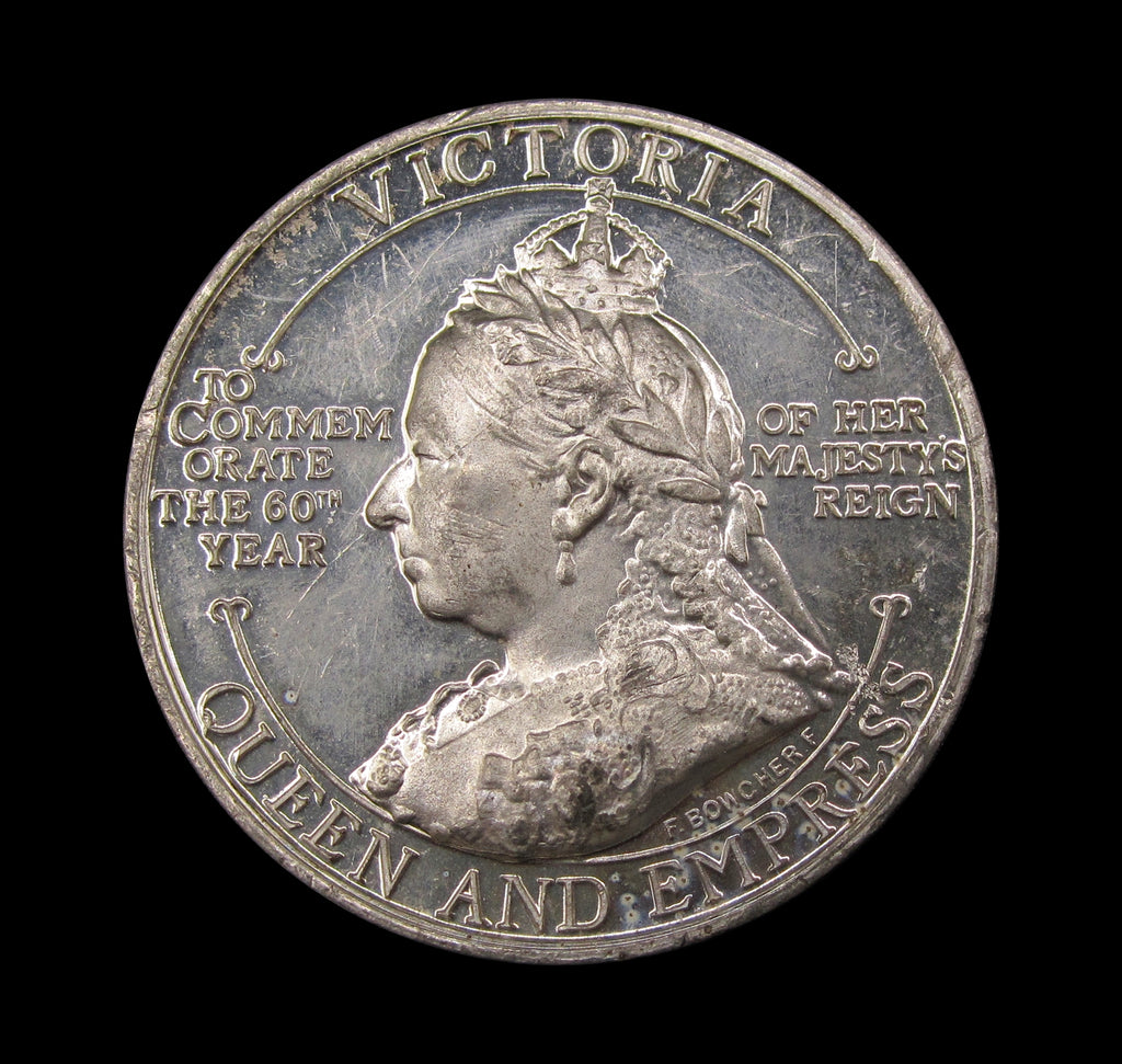 1897 Victoria Jubilee Sunningdale Park 38mm Bronze & WM Medals ...