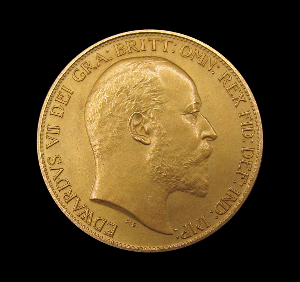 Edward VII 1902 Matt Proof Two Pound - nFDC – Coopers Coins