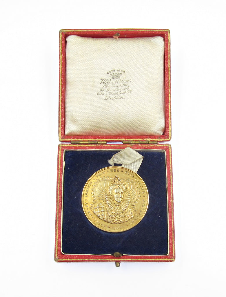 Ireland 1948 Trinity College Dublin 39mm Gold Prize Medal – Coopers Coins