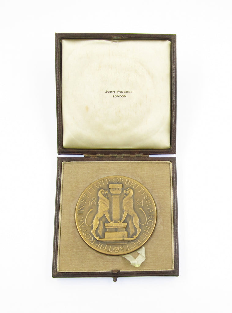 1958 Royal Institute Of British Architects 63mm Medal - Cased – Coopers ...