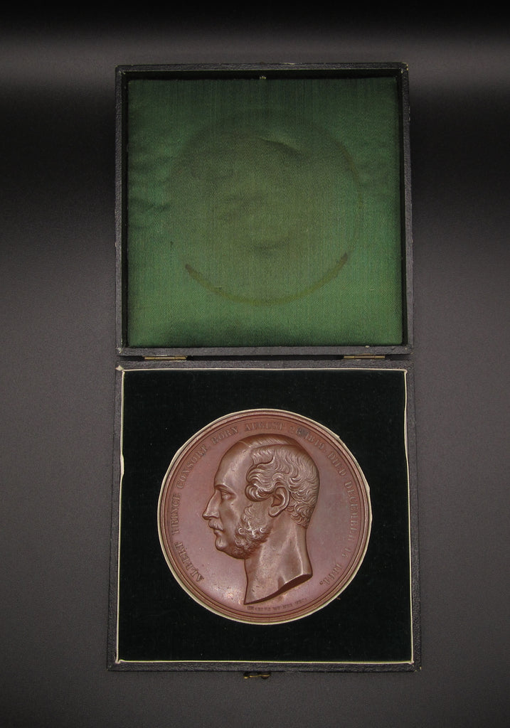 1863 Memorial Of The Great Exhibition 68mm Medal - By Wiener – Coopers ...
