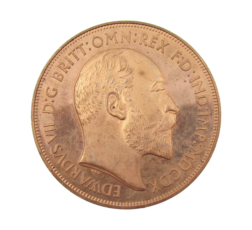 Edward VII 1910 Bronze Fantasy Pattern Crown - A/UNC – Coopers Coins